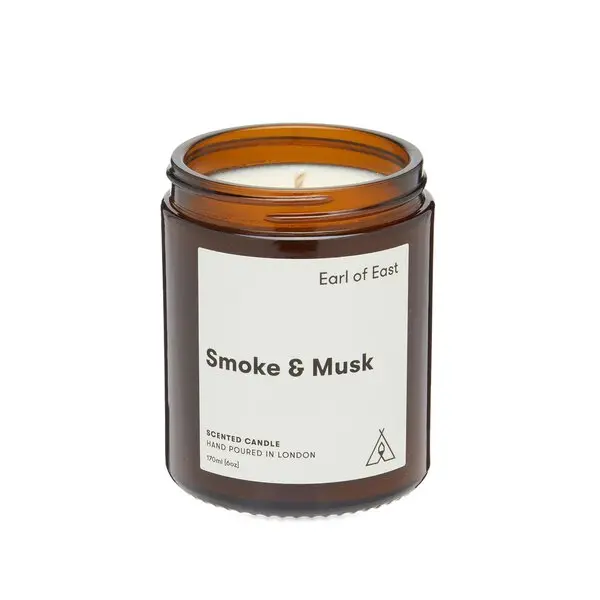 EARL OF EAST Soy Wax Candle Smoke & Musk