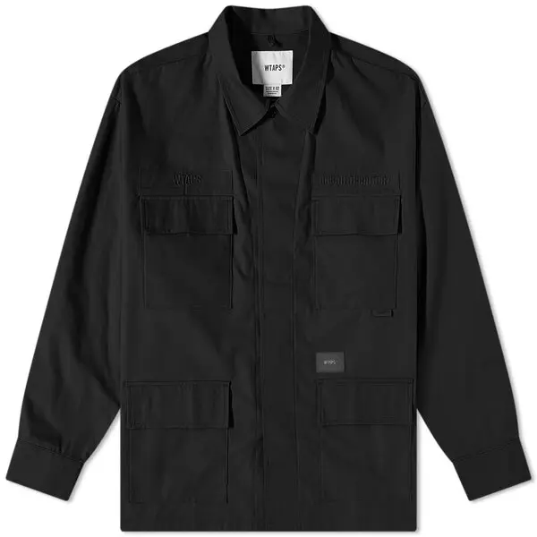 Wtaps Jungle Shirt In Black - 45% Off | Editorialist
