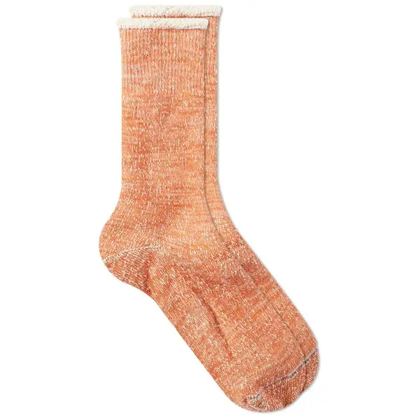 ROTOTO Double Face Socks - Orange