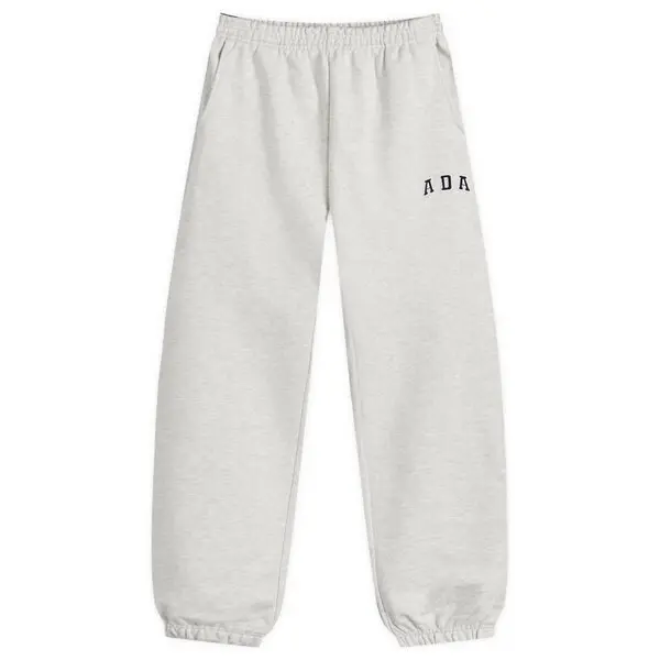 ADANOLA Ada Fleece Sweatpants - Light Grey