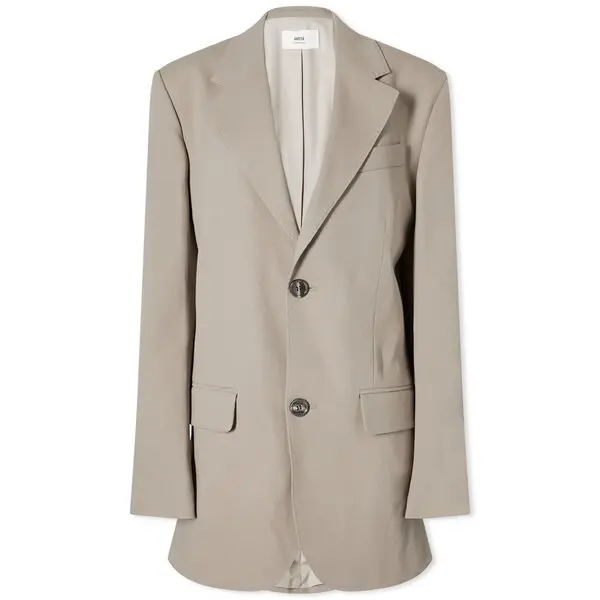 Ami Oversized Wool Jacket