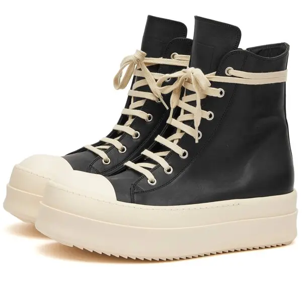 Rick Owens Mega Bumper Sneakers In Black 45% Off Editorialist
