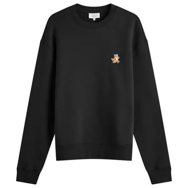 Maison Kitsuné Speedy Fox Patch Crew Sweatshirt