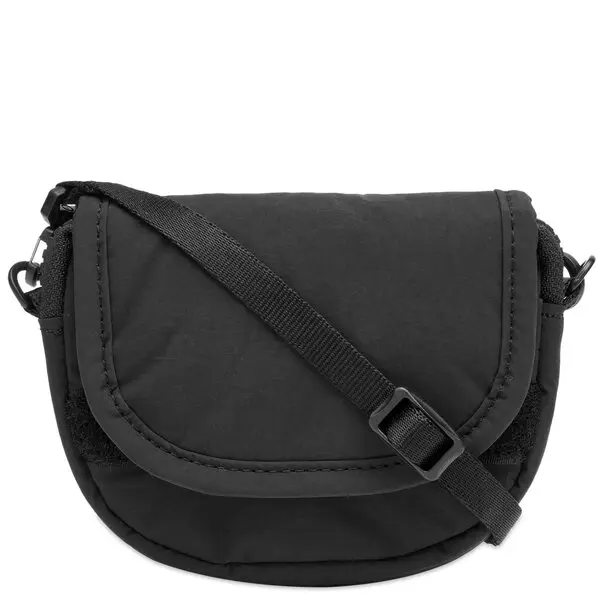 MAZI UNTITLED Clam Crossbody Bag - Black