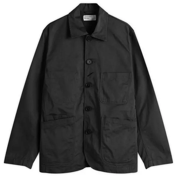 Universal Works Bakers Jacket - Black