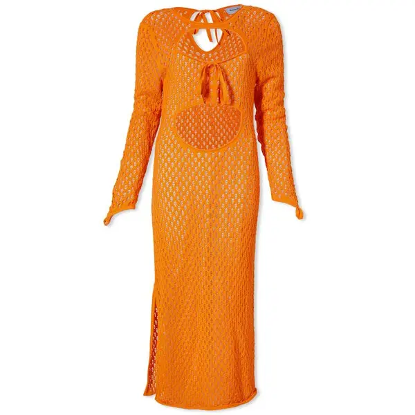 House Of Sunny The Capture Knit Dress In Oj - 60% Off | Editorialist