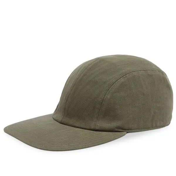 UNIFORM BRIDGE Herringbone Twill Ball Cap - Sage Green