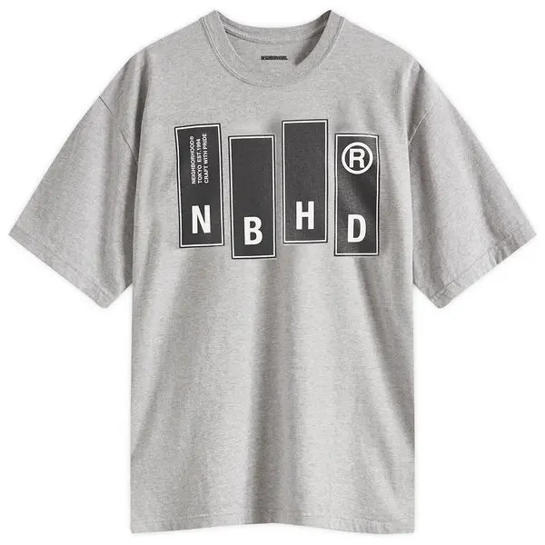 NEIGHBORHOOD 26 Printed T-shirt - Grey