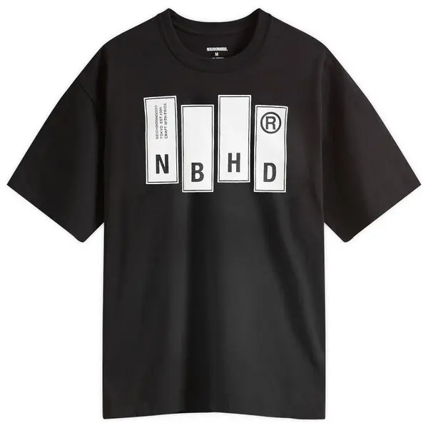 NEIGHBORHOOD 26 Printed T-shirt - Black