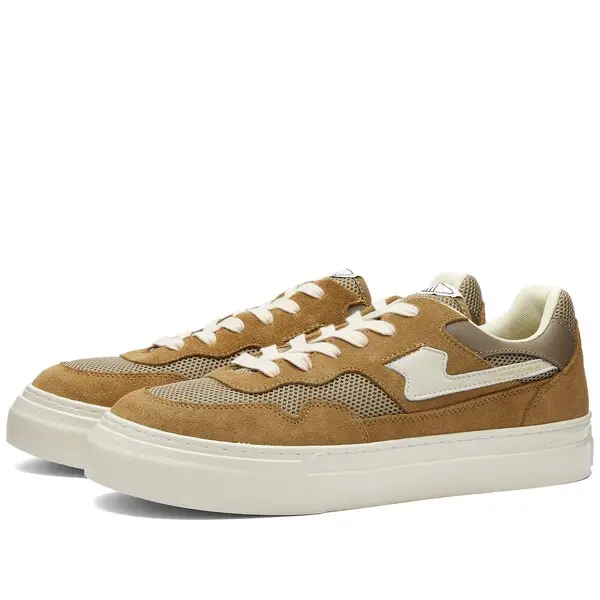 S.W.C STEPNEY WORKERS CLUB Pearl S-strike Suede Sneakers - Desert