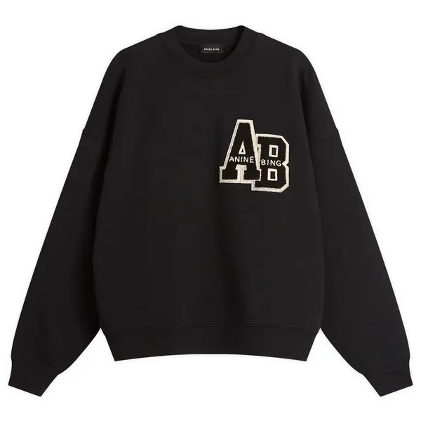 ANINE BING Miles Sweatshirt - Black