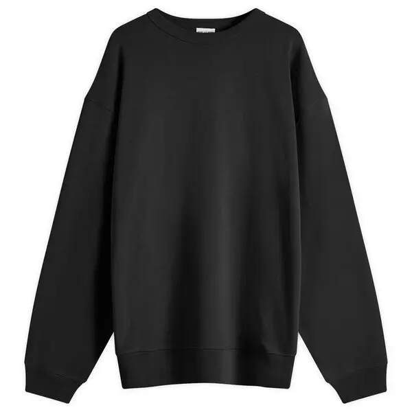 Dries Van Noten Hax Crew Sweatshirt In Black - 35% Off | Editorialist