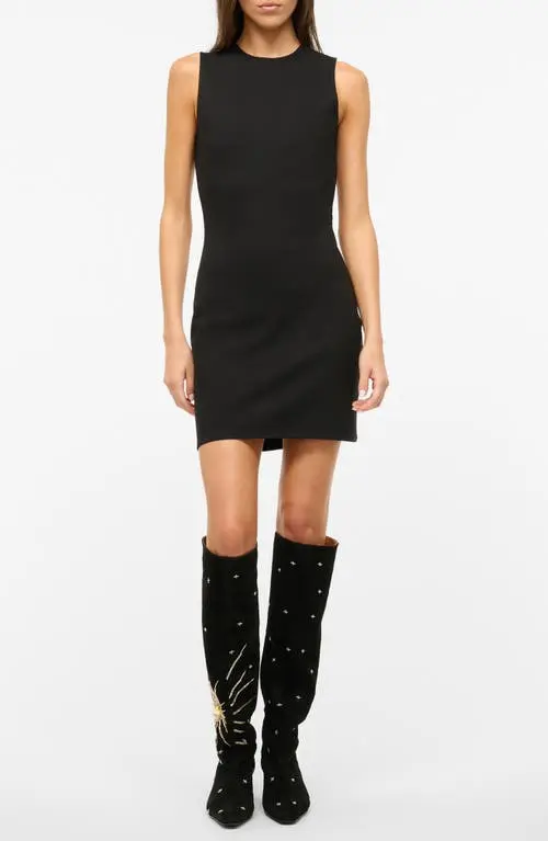 Staud Mercer Sleeveless Mini Dress