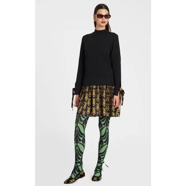 La DoubleJ Sporty Dress - Scarab Black