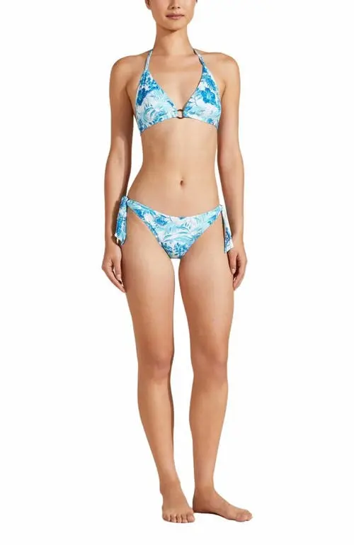 Vilebrequin Tahiti Flowers Side Tie Bikini Bottom