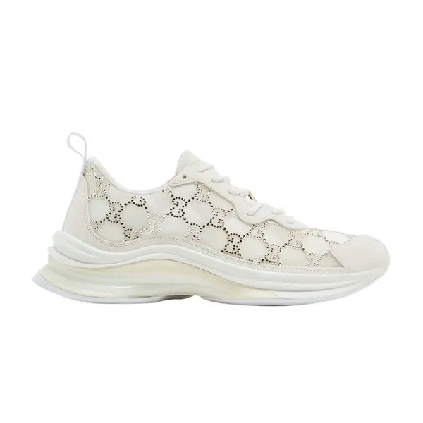 Gucci Gg Crystal Run Sneakers - White