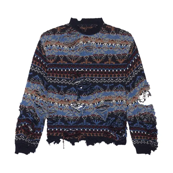 Balenciaga Ripped Sweater