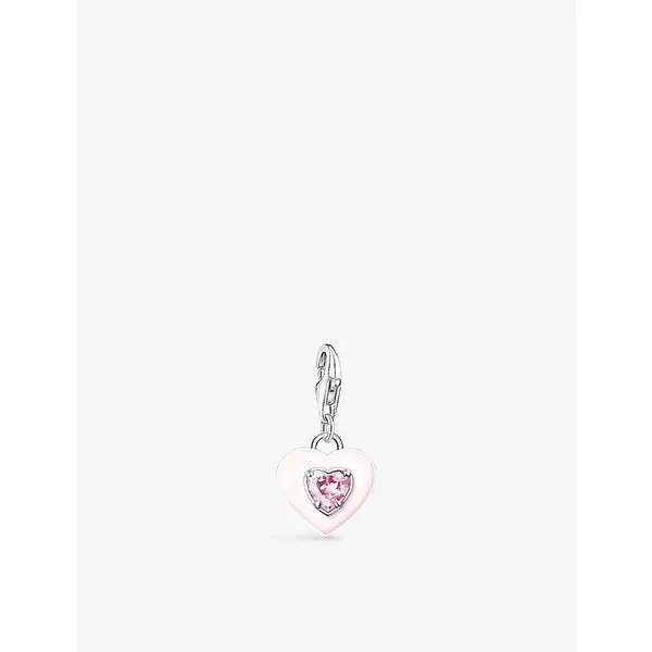 THOMAS SABO 925 Sterling-silver And Cubic Zirconia Bracelet Charm