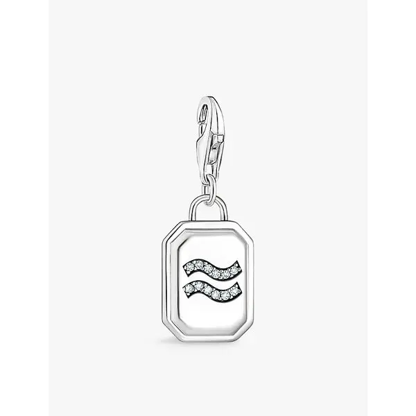 THOMAS SABO Aquarius Crystal Charm