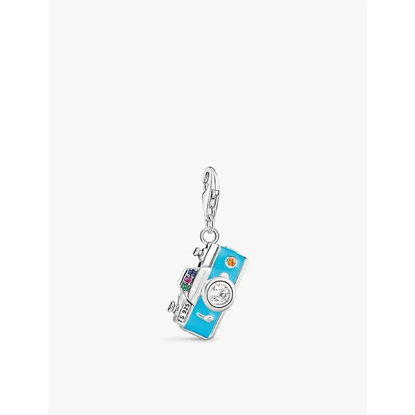 THOMAS SABO Retro Camera Sterling-silver And Enamel Charm