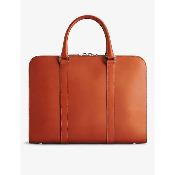 CARL FRIEDRIK Palissy Leather Briefcase