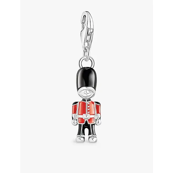 THOMAS SABO Royal Guard Pendant Charm - Silver & Enamel