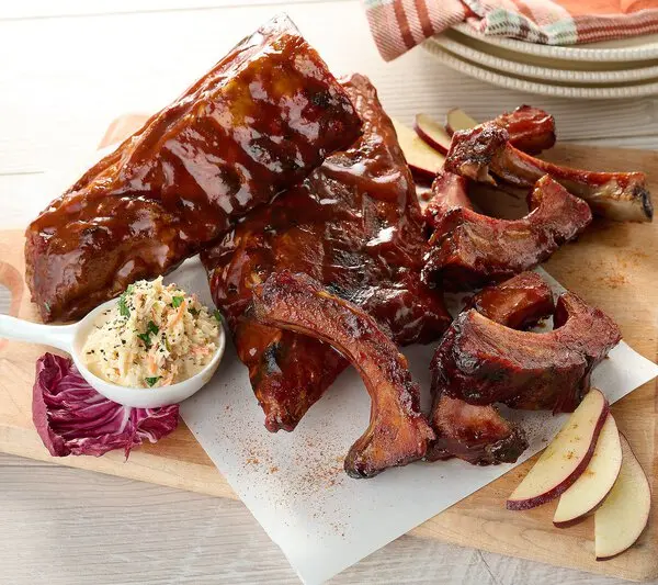 CORKY'S Bbq 3-lbs Of Apple Or Honey Bbq Babyback Ribs