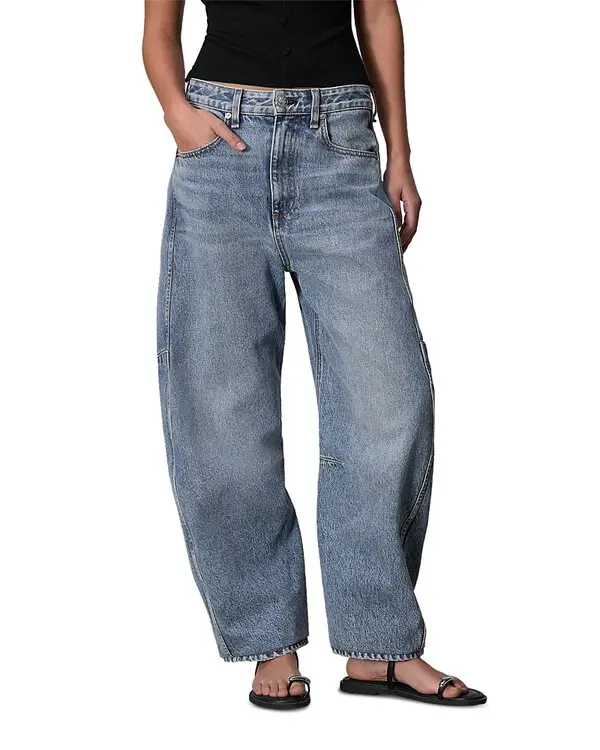 Rag & Bone Charlie High Rise Barrel Leg Jeans