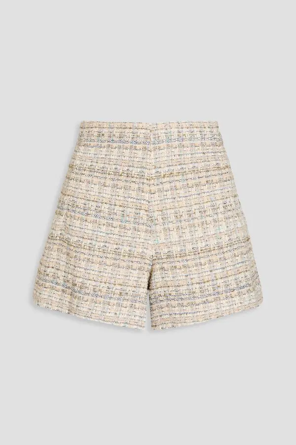 Derek Lam 10 Crosby Bouclé-tweed Shorts