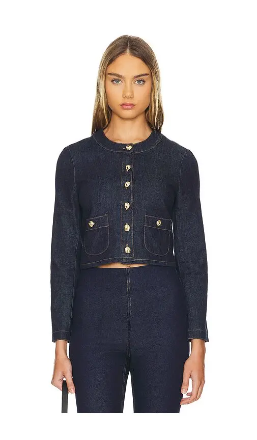 Amanda Uprichard X Braswell Denim Jacket