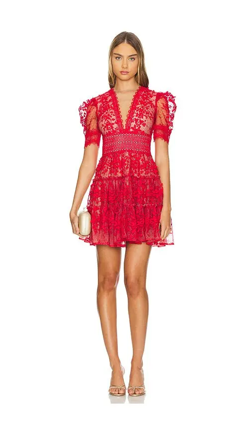 Bronx And Banco Megan Mini Dress - Red