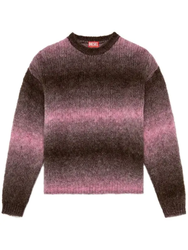 Diesel K-rasta Gradient-knit Sweater