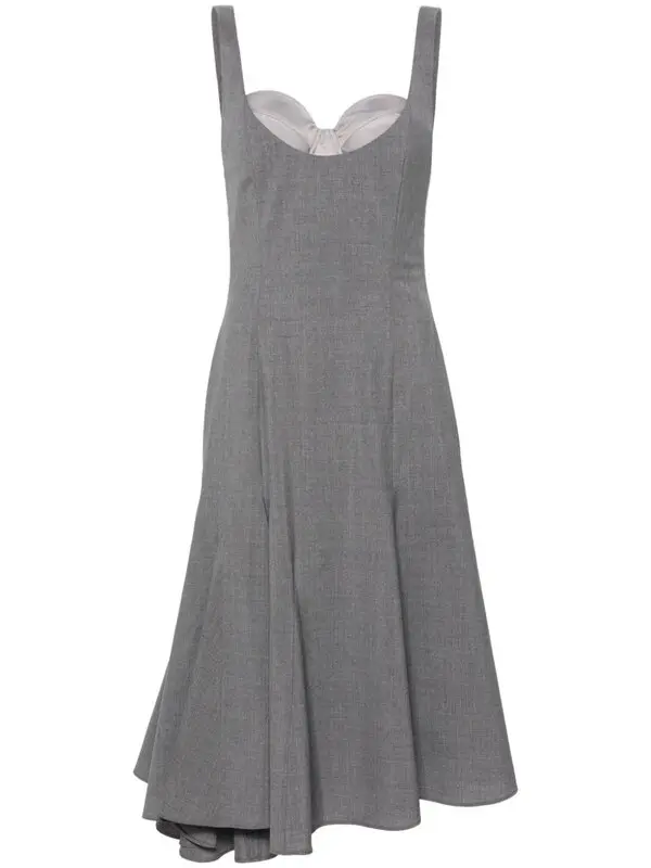 Viktor & Rolf Corset-style Midi Dress