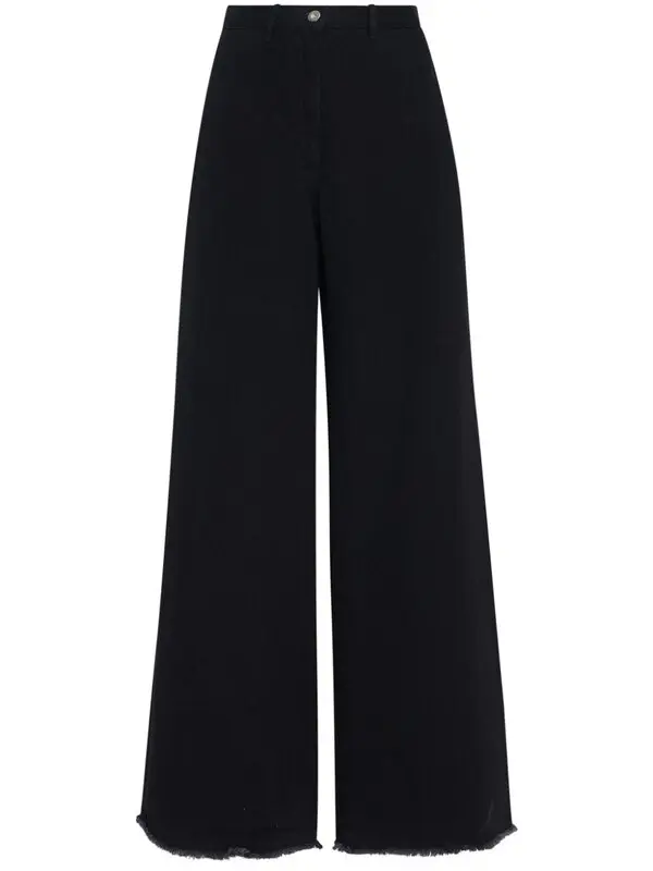 Rosetta Getty Wide-leg Flared Jeans