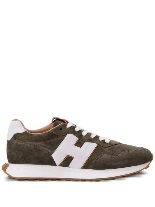 Hogan H601 H-patch Sneakers - Green