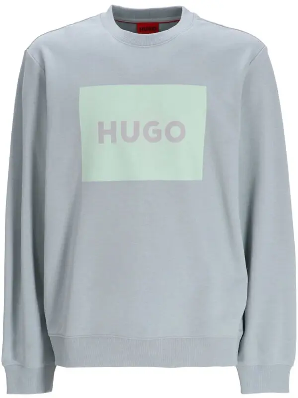 Hugo Boss Logo-print Cotton Sweatshirt