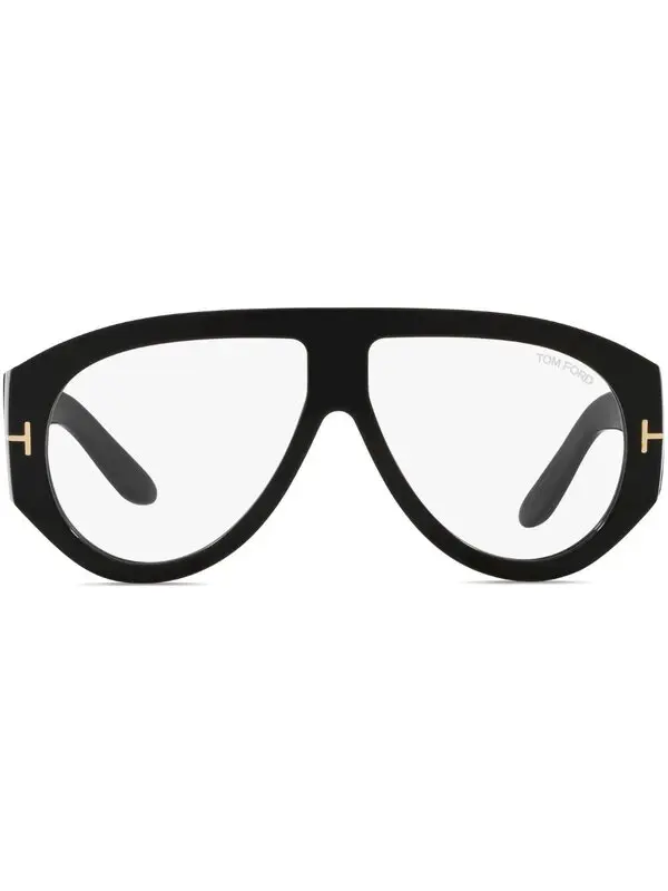 TOM FORD Oversized Pilot Frame Eyeglasses