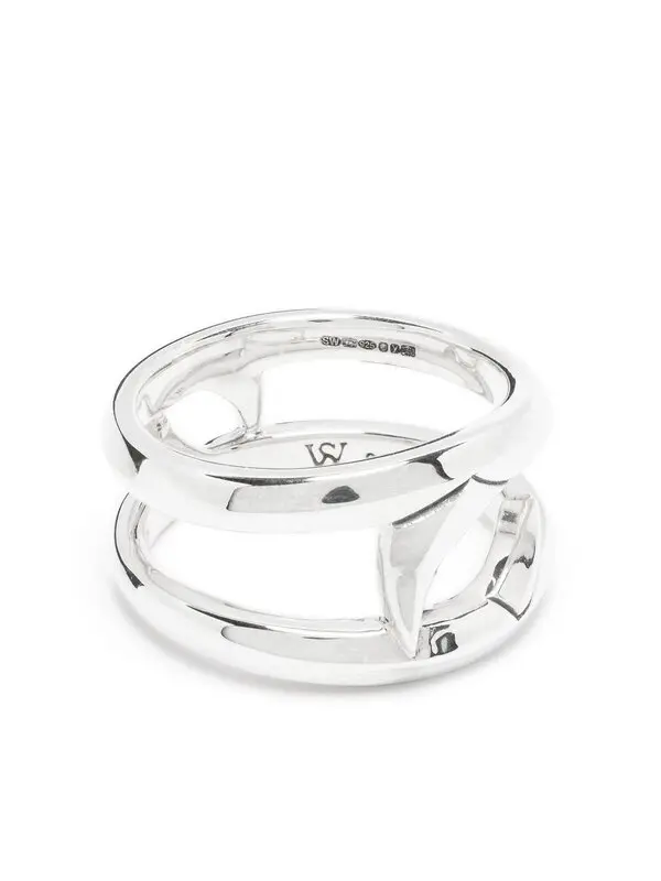 Stephen Webster Sterling Double Thorn Ring