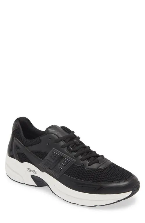 Givenchy Nfnty-52 Low Top Sneakers - Black