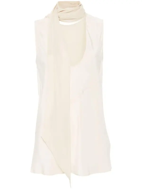 Helmut Lang Scarf Top