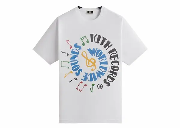 Kith Records Vintage Tee Shirt - White