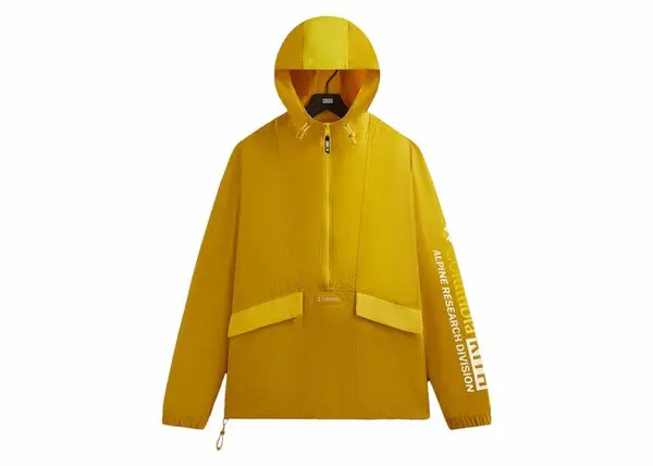Kith X Columbia Wind Anorak - Gold Leaf