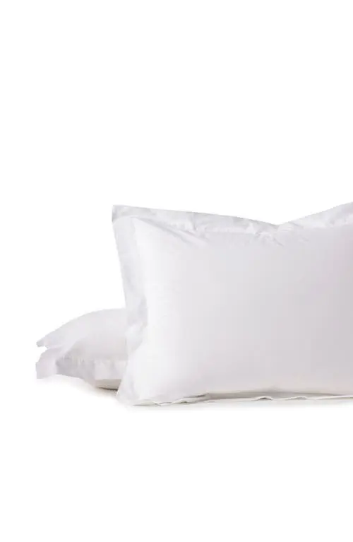 COYUCHI Heritage Organic Cotton Percale Sham - Alpine White