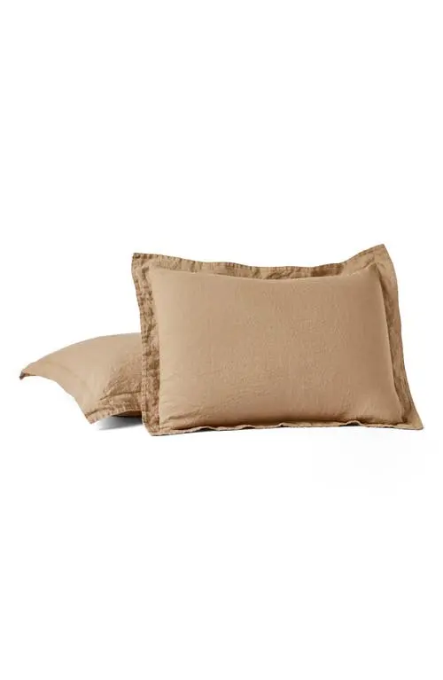 COYUCHI Relaxed Organic Linen Sham