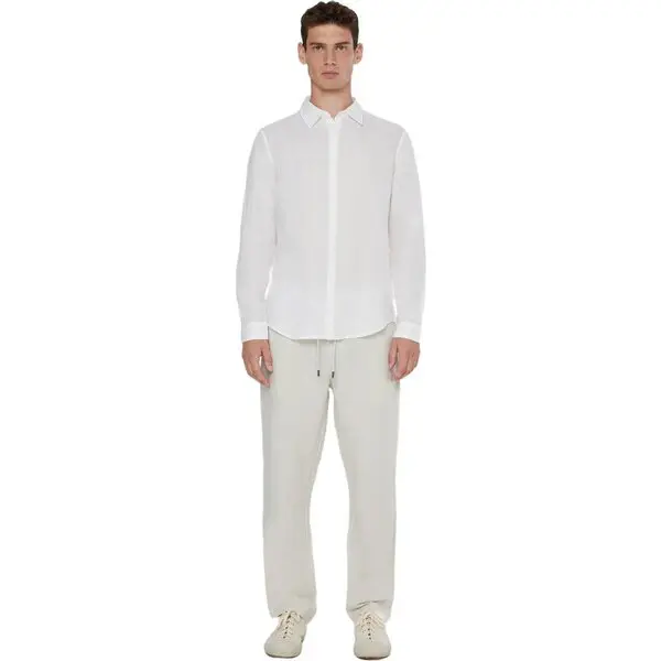 Onia Air Linen Pull-on Pant - Stone