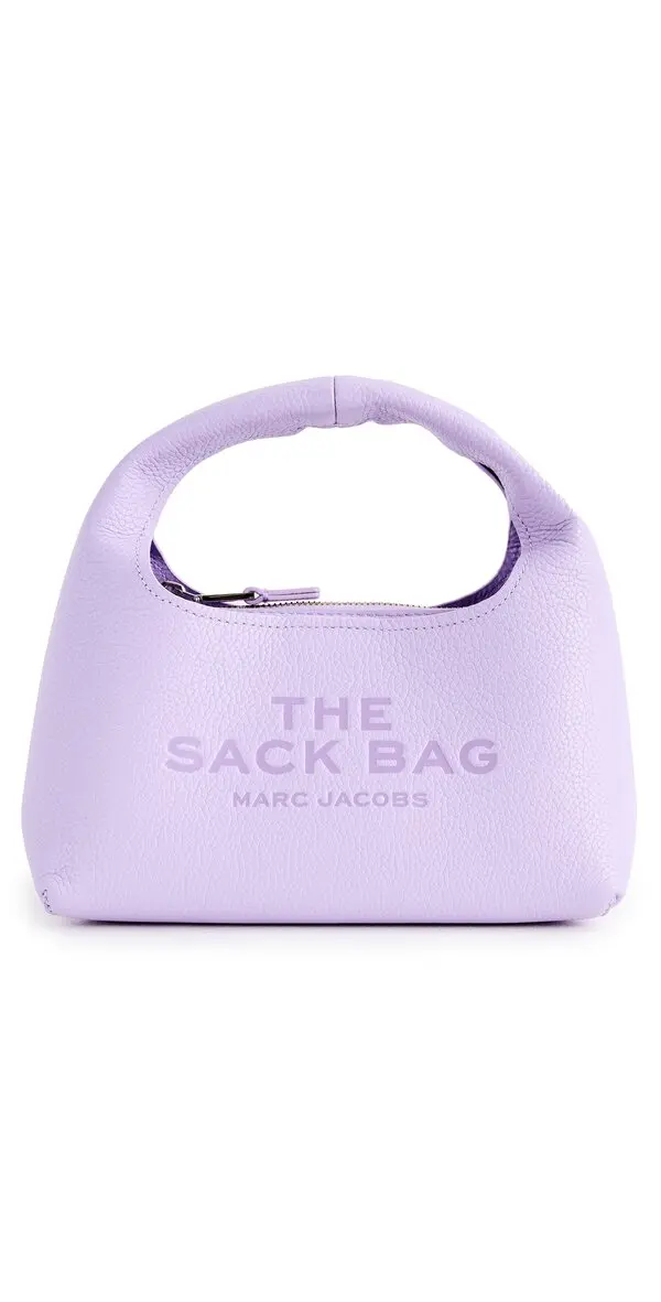 Marc Jacobs Leather Mini Sack Bag - Wisteria
