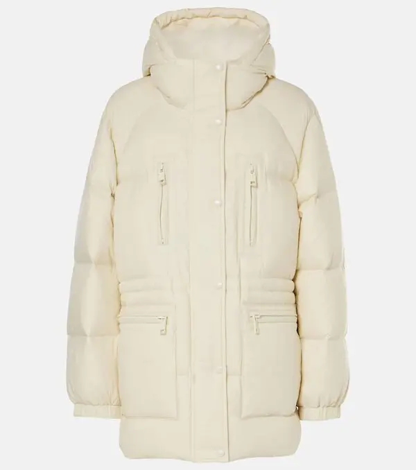 YVES SALOMON Shearling-trimmed Down Jacket