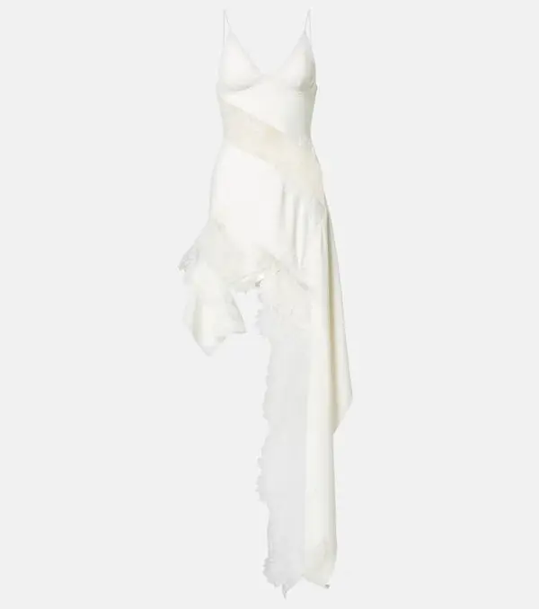 David Koma Bridal Asymmetric Mini Dress