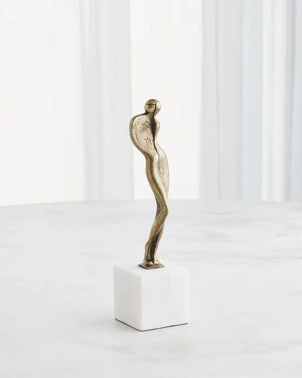 GLOBAL VIEWS The Swanky Lady Sculpture, 12