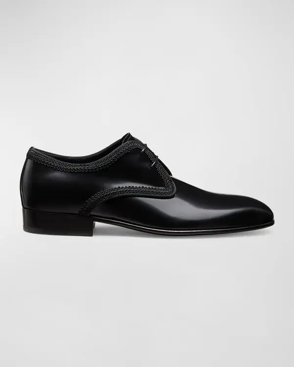 STUART WEITZMAN Alastar Leather Derby Shoes